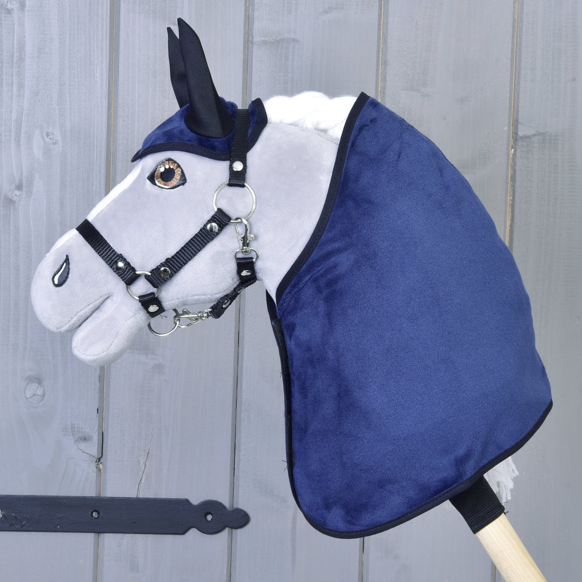 Set Dark Blue (ear bonnet + blanket)– Hobby Horse LarDen