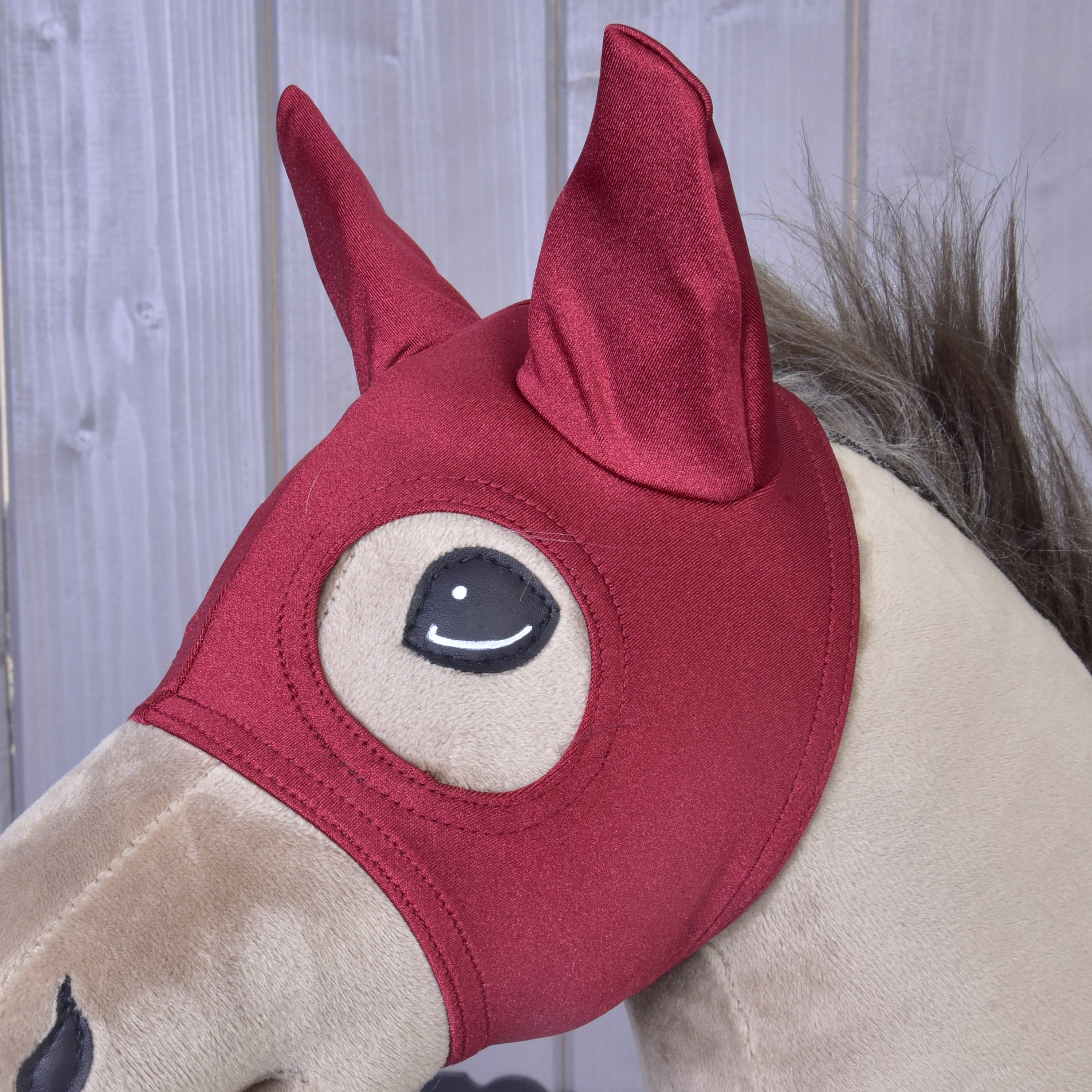 Horse Mask Barn Red– Hobby Horse LarDen