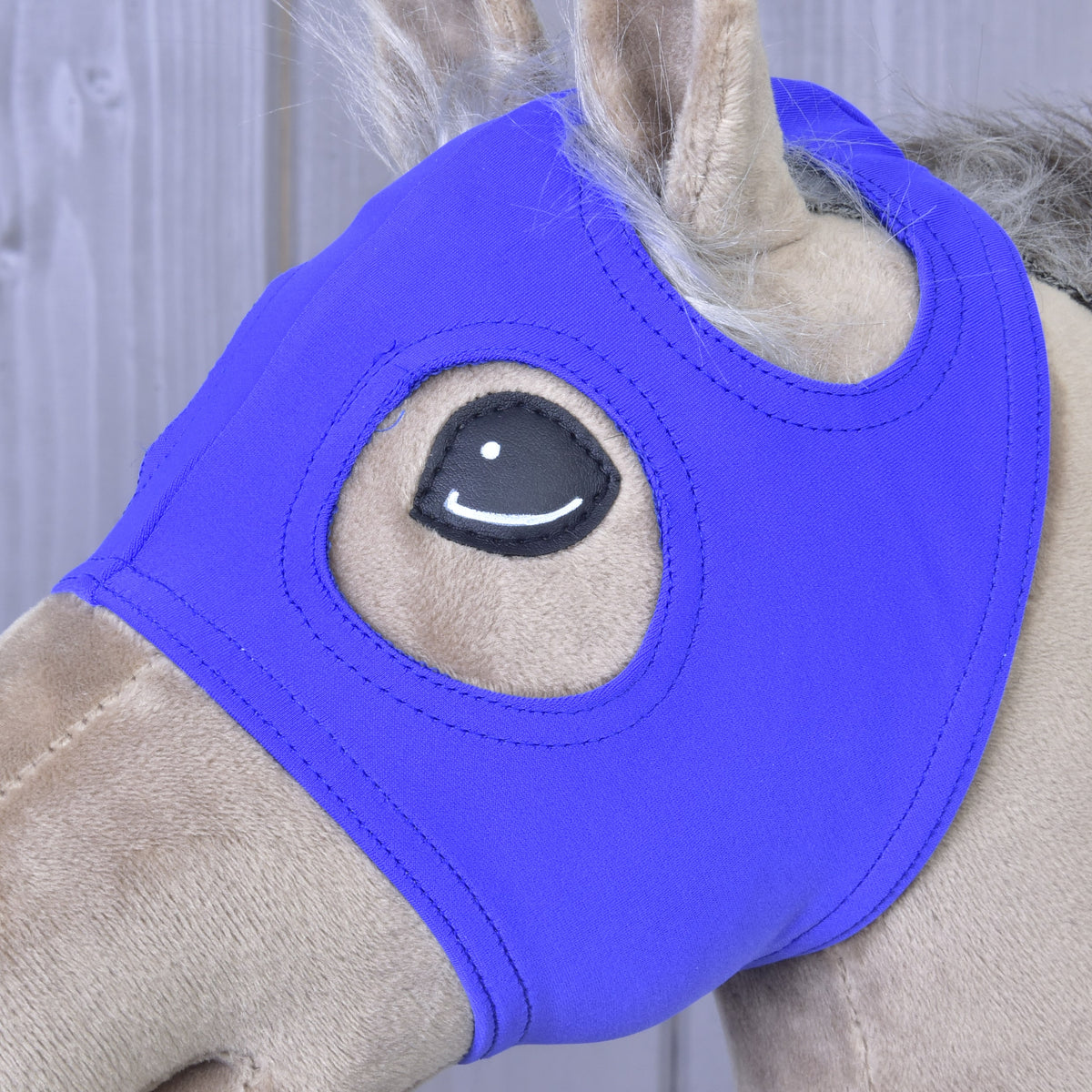 Horse Mask without Ears Blue– Hobby Horse LarDen