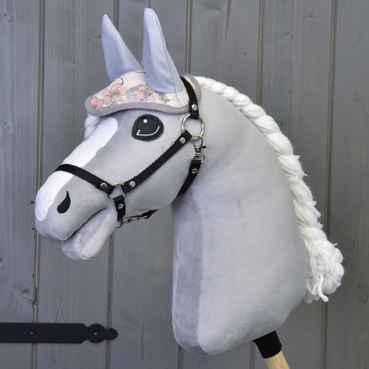 Ear bonnet violet grey (softshell) (size M)– Hobby Horse LarDen
